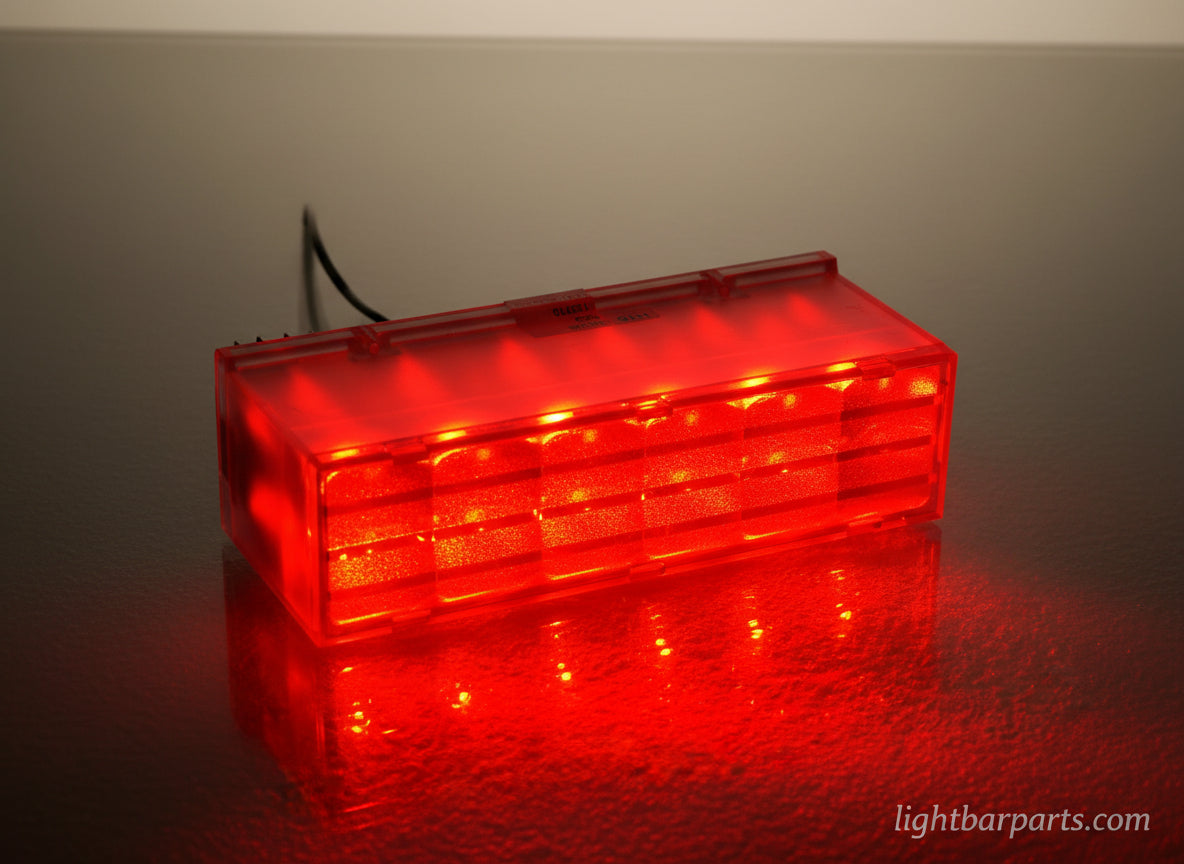 Code 3 Defender Lightbar - TriCore LED - Red Light Module P/N: T51180