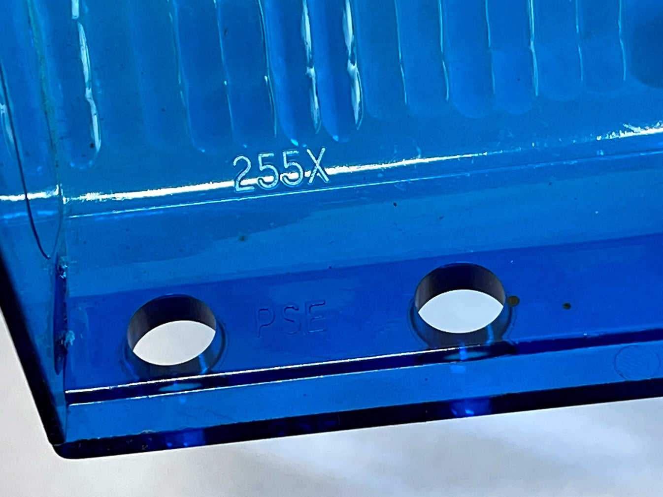 Code 3 MX7000 Lightbar - Lower Blue Filter 5 Hole P/N: 255X