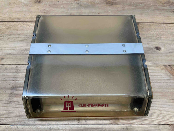 Code 3 XS8000 Intensity Lightbar - 9 Inch Wide Clear Center Dome Lens