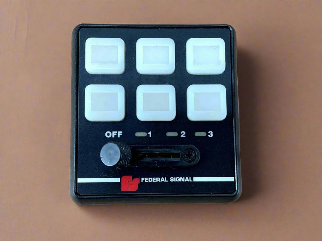 Federal Signal - Programmable 6 Button Keypad Controller