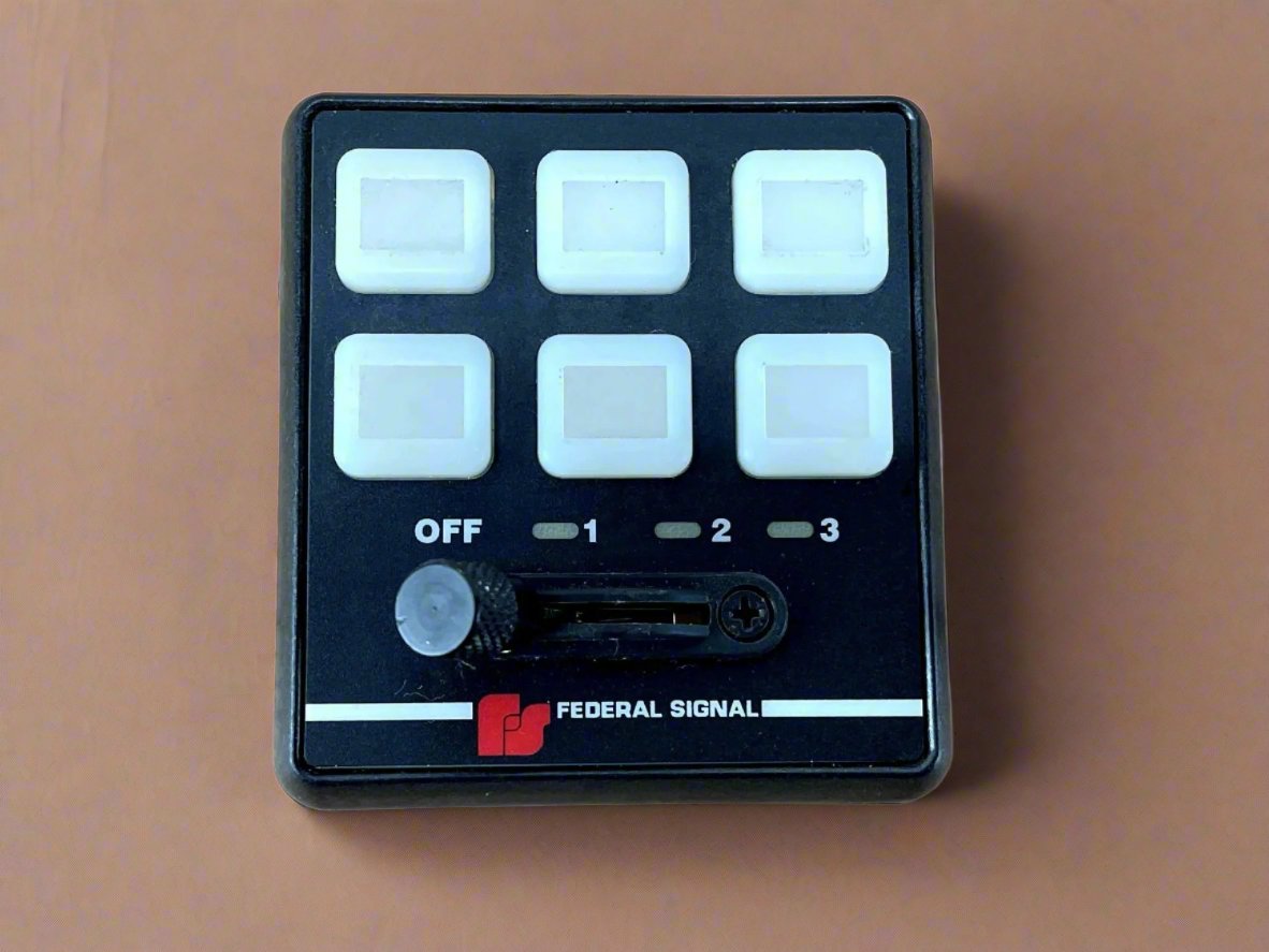 Federal Signal - Programmable 6 Button Keypad Controller