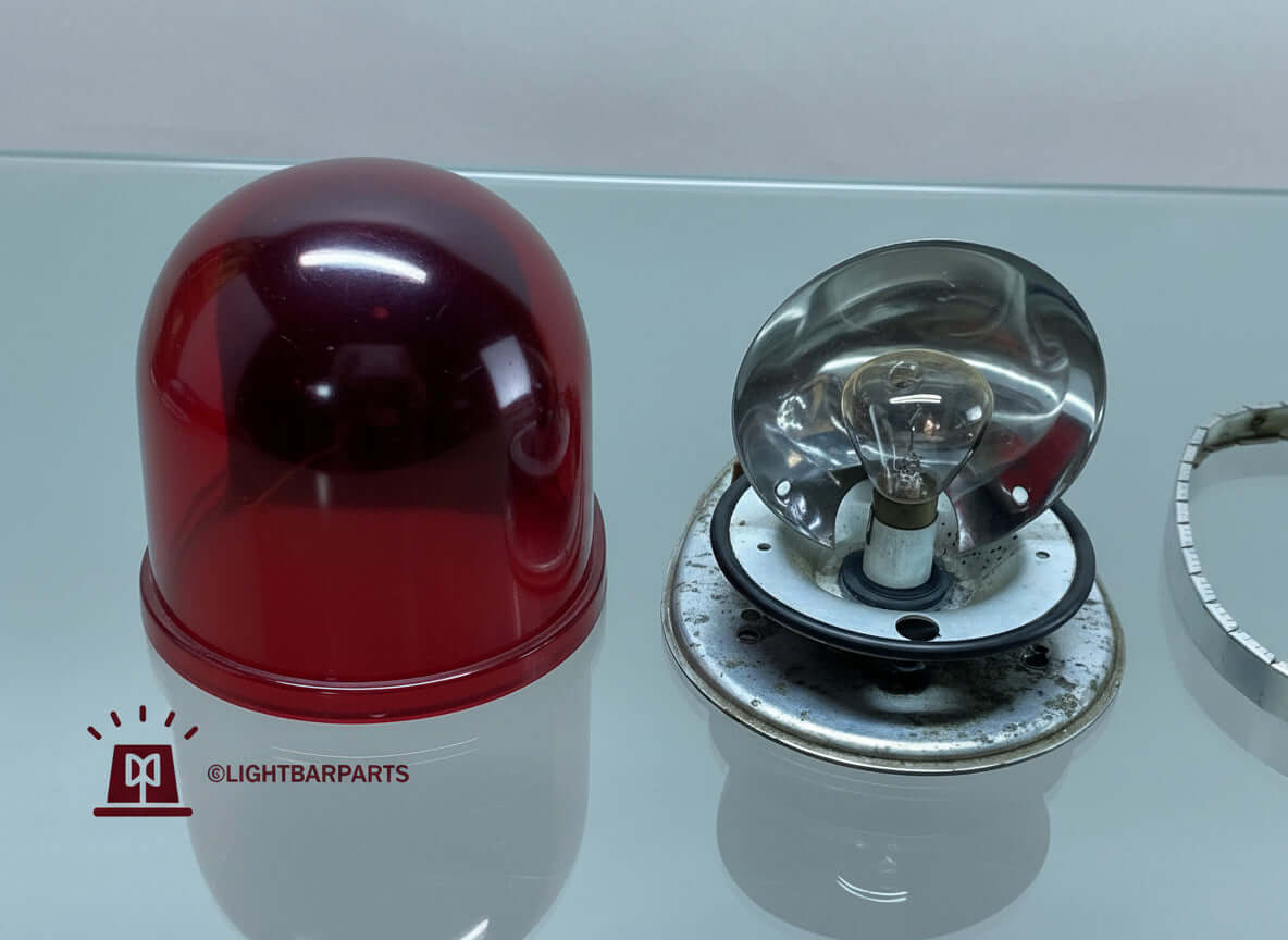 Federal Signal - Red Fire Ball FireBall - 12v