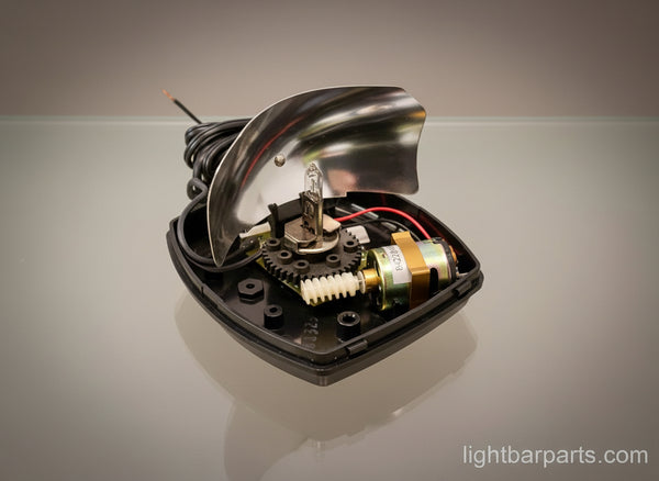 Federal Signal FireBeam Model: FB3MEF - 12V - Fast Speed with Amber Do