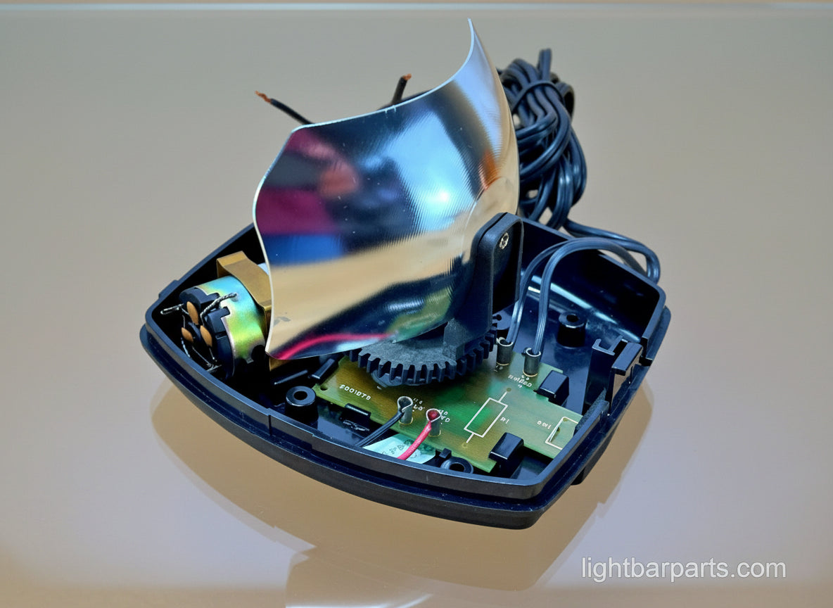 Federal Signal FireBeam Model: FB3MEF - 12V - Fast Speed with Amber Do
