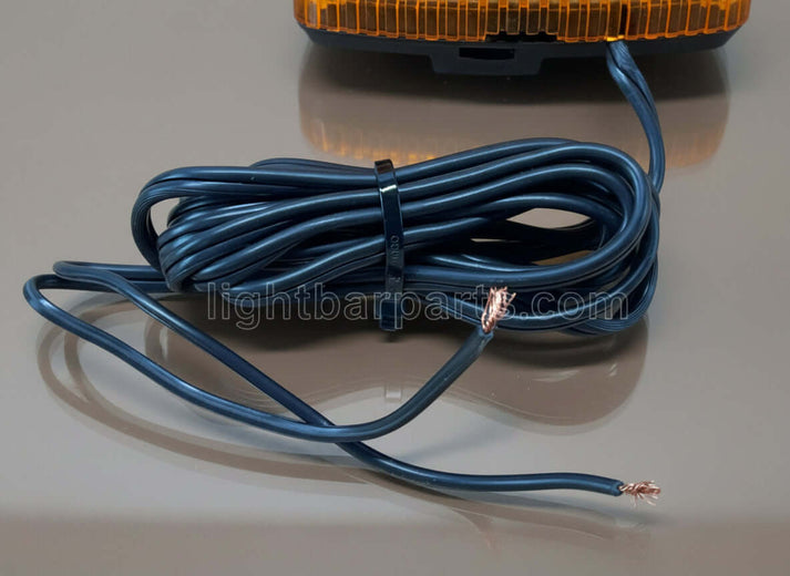 Federal Signal FireBeam Model: FB3MEF - 12V - Fast Speed with Amber Do