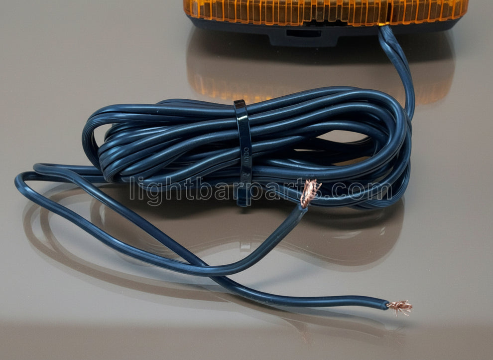 Federal Signal FireBeam Model: FB3MEF - 12V - Fast Speed with Amber Do