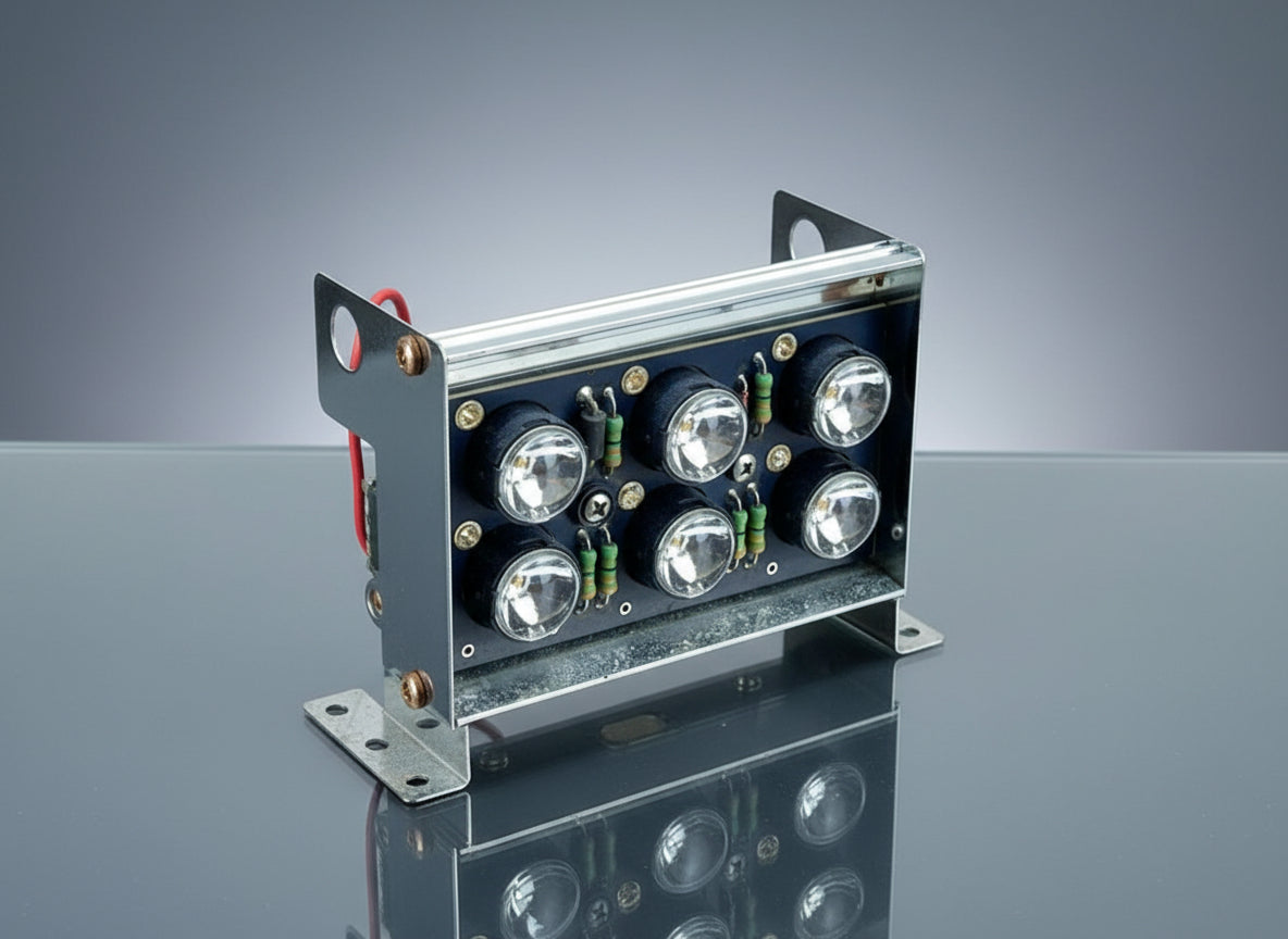 Star Headlight Lantern - Interceptor - LED Module - RED