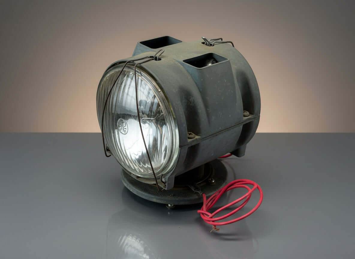 Yankee 911 Lightbar - Double Faced Rotator with Bulbs - Tested