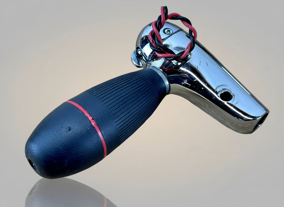 Unity Spotlight Parts - Handle with Black Swivel Grip and Switch Knob