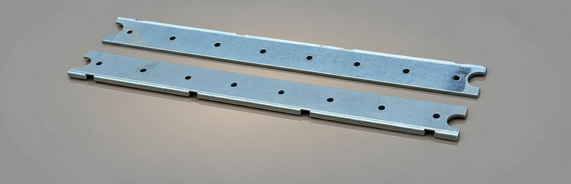 Code 3 Defender Lightbar Long Center Lower Plate Brackets P/N: T51130