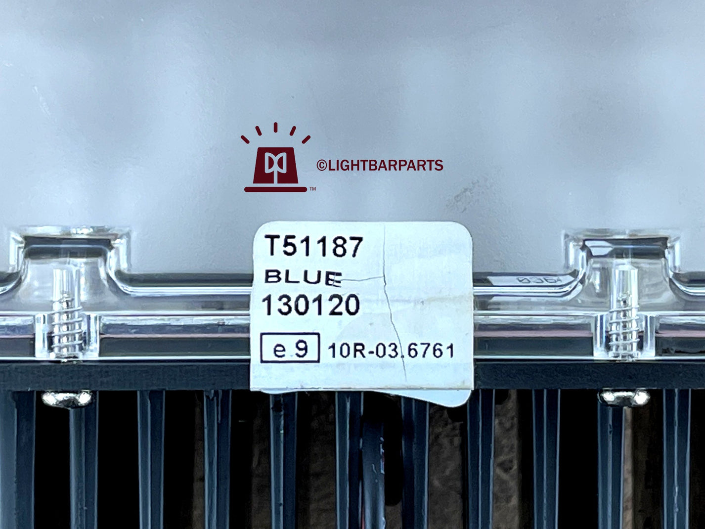 Code 3 Defender Lightbar - TriCore LED Module P/N: T51187 - Color: Blu