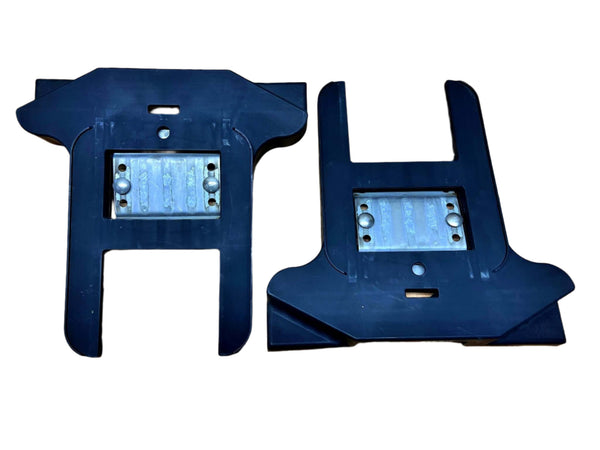 CODE 3 2100 2500 2700 MX7000 Excalibur - Pair Mounting Feet with Hardw