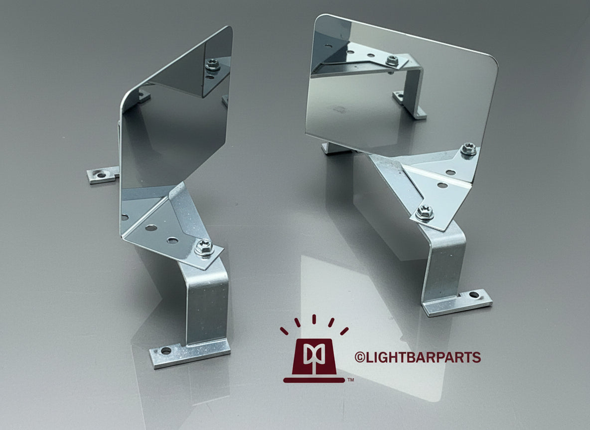 Code 3 MX7000 Excalibur Lightbar - Center Section High Rise Mirror Ass