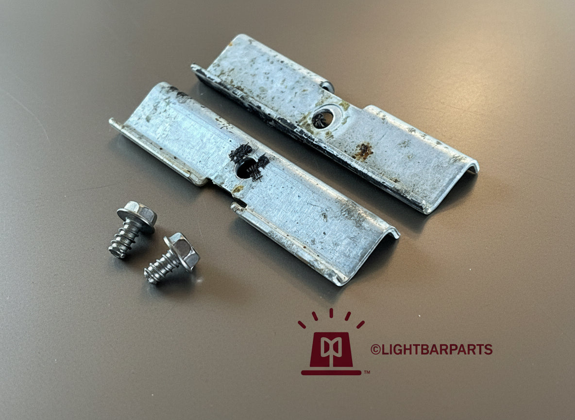 Code 3 MX7000 Lightbar - Splash Bracket Set with Screws - Lower Lens M