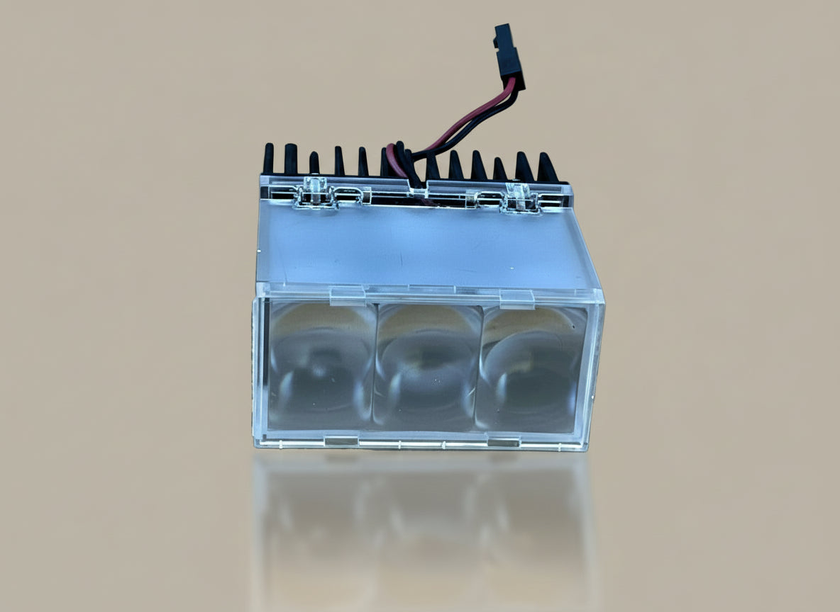 Code 3 Defender Lightbar - TriCore LED - White Takedown / Alley Light