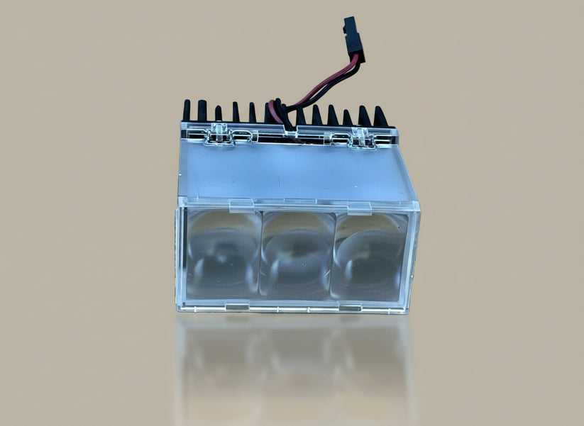 Code 3 Defender Lightbar - TriCore LED - White Takedown / Alley Light ...