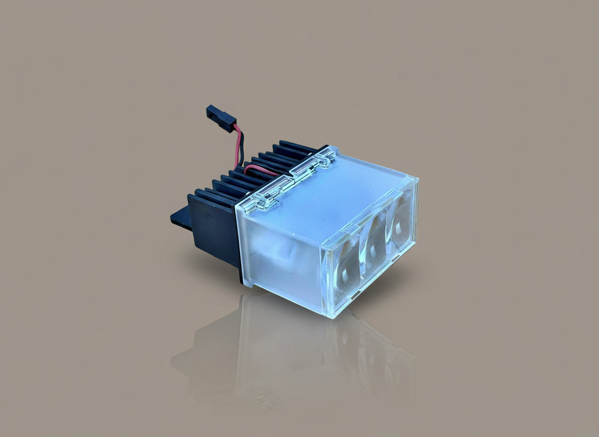 Code 3 Defender Lightbar - TriCore LED - White Takedown / Alley Light