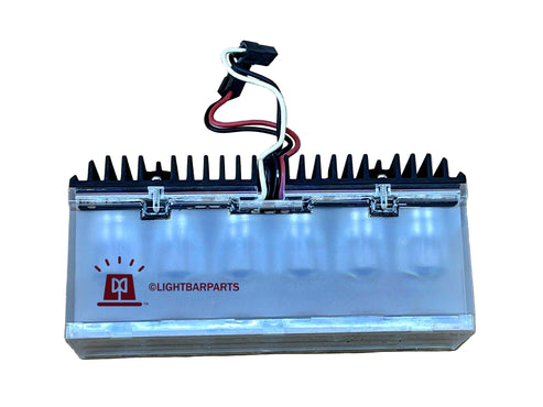 Code 3 Defender Lightbar - TriCore DUO LED - White / Blue Light Module