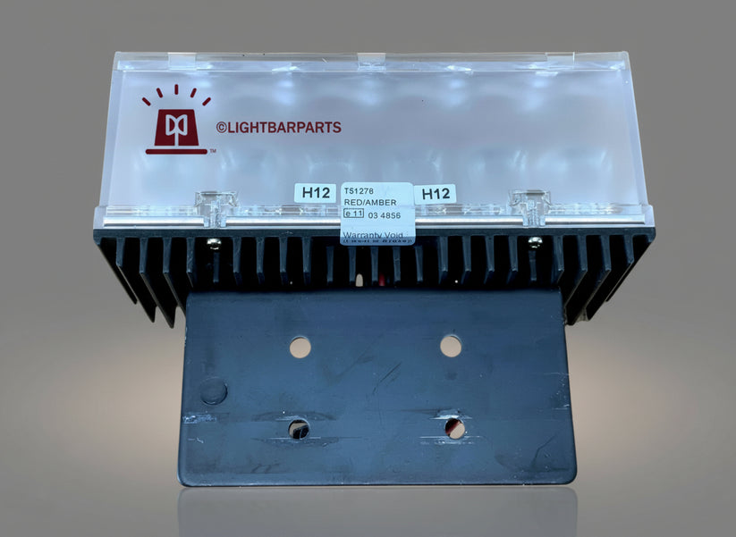 Code 3 Defender Lightbar - TriCore DUO LED - Amber / Red Light Module