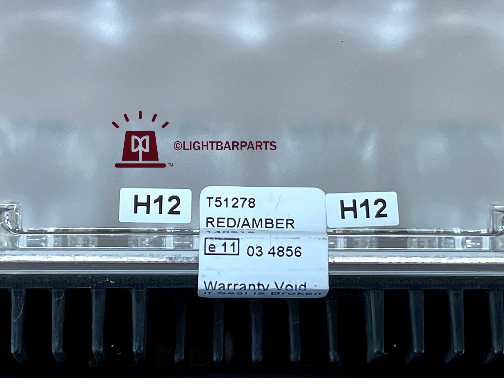 Code 3 Defender Lightbar - TriCore DUO LED - Amber / Red Light Module