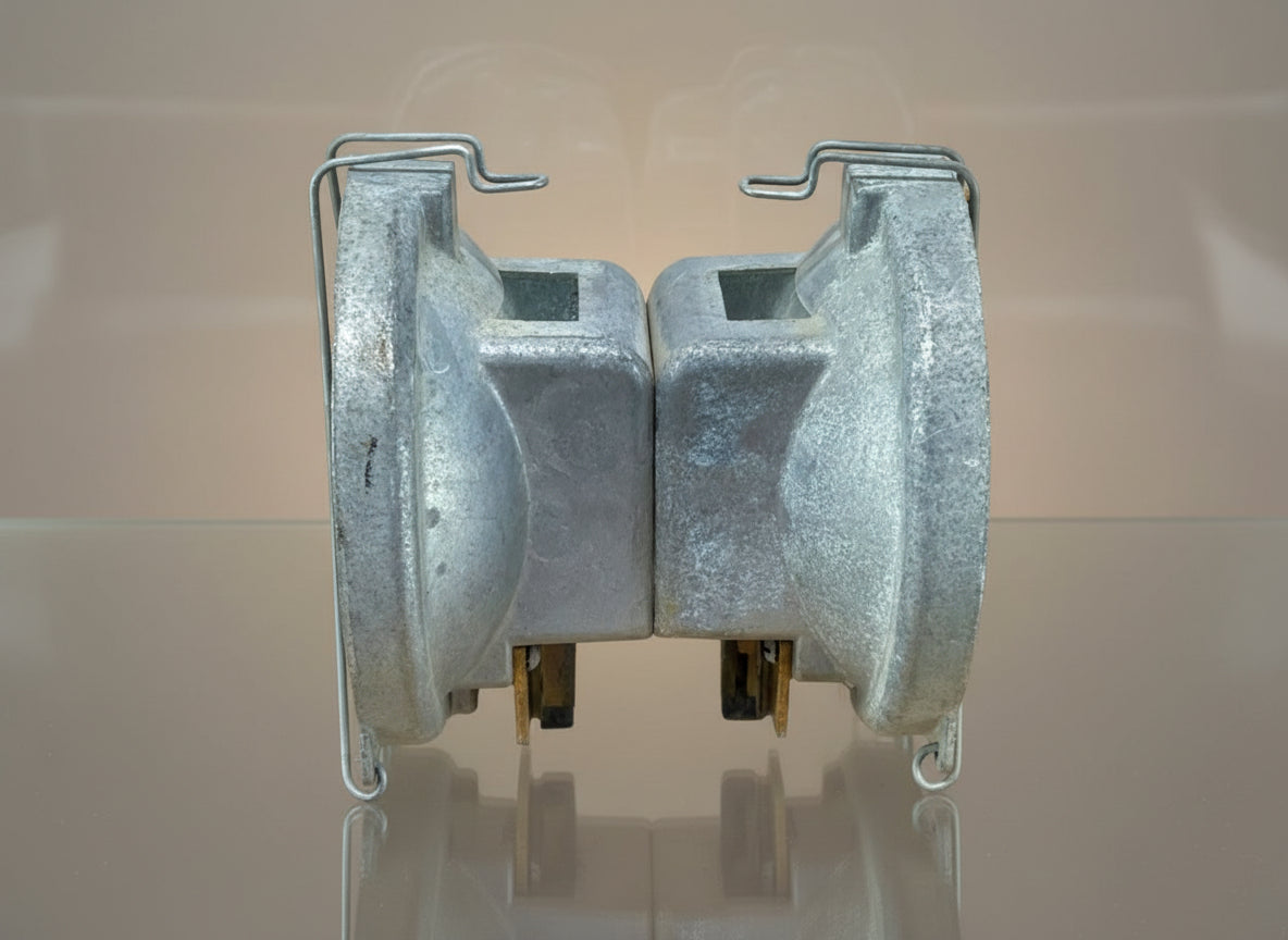 Federal Signal Visibar Twinsonic Beacon Ray - Dual Rotator Head Assemb