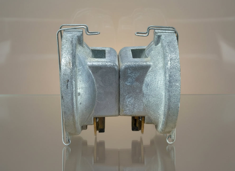 Federal Signal Visibar Twinsonic Beacon Ray - Dual Rotator Head Assemb