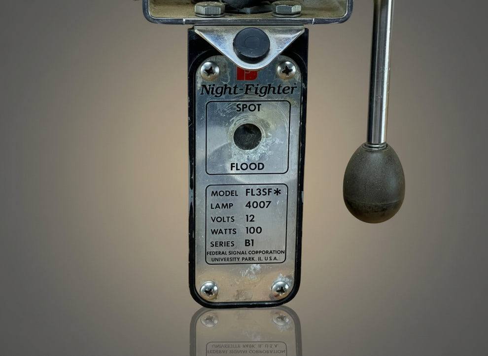 Federal Signal Night Fighter - Flood / Spot Light Head - Parts / Repai