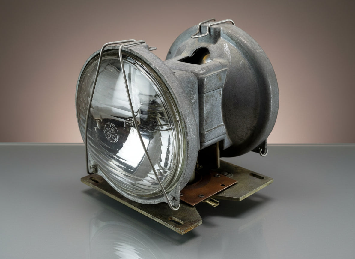 Federal Signal Twinsonic 12 12X CTS 12F - Rotator Light - GE 7400 Clea