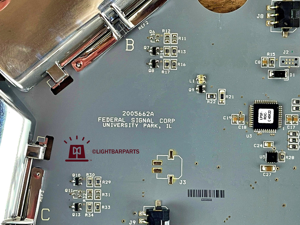 Federal Signal Valor - PCBA ROC Module PN: 2005662A - Passenger Side M