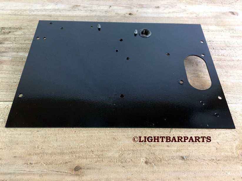 Federal Signal Twinsonic 12X - Mirror Motor Mounting Plate + Power Ter