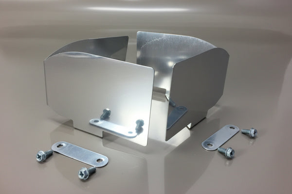 Code 3 MX7000 Vintage Lightbar - Reflector Mirror Assembly with Mount