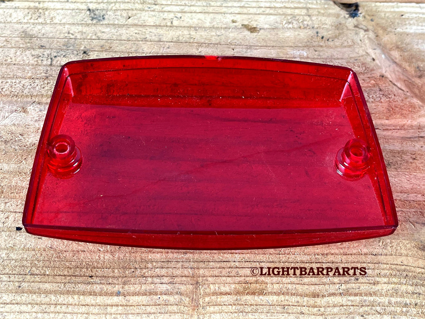 Federal Signal StreetHawk Lightbar - Old Style RED Secondary Lens