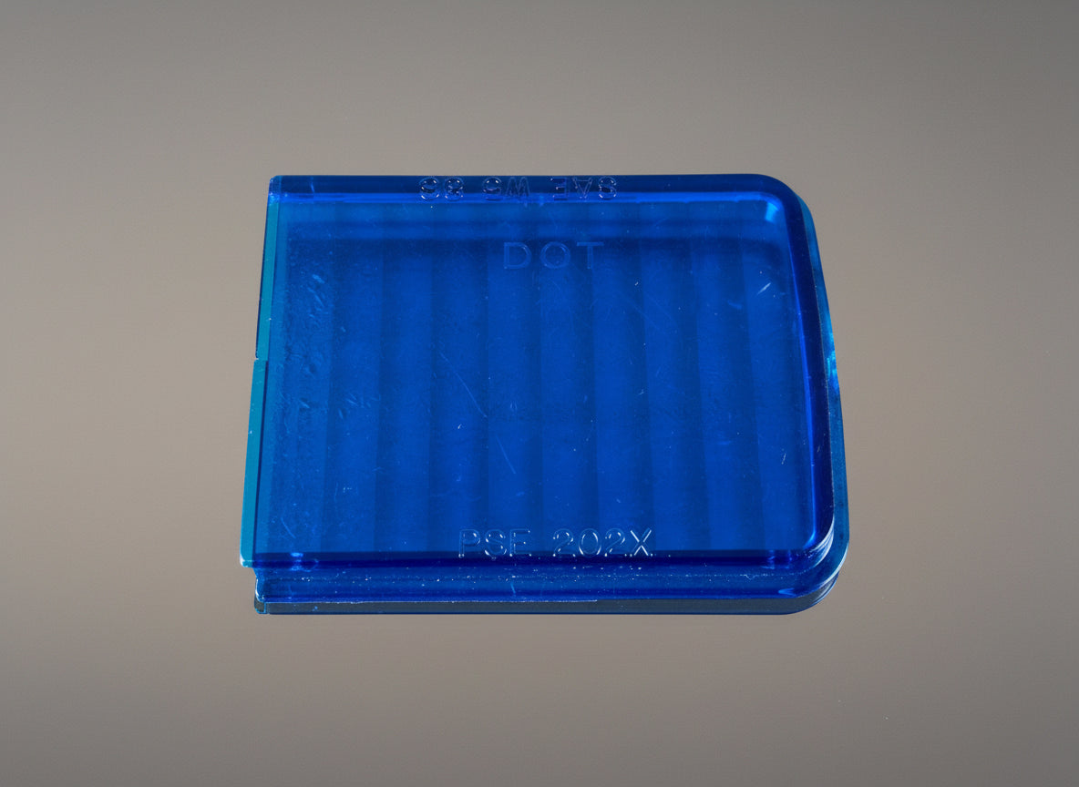 Code 3 PSE DeckBlaster - Blue Half Lens Filter - P/N: 202X