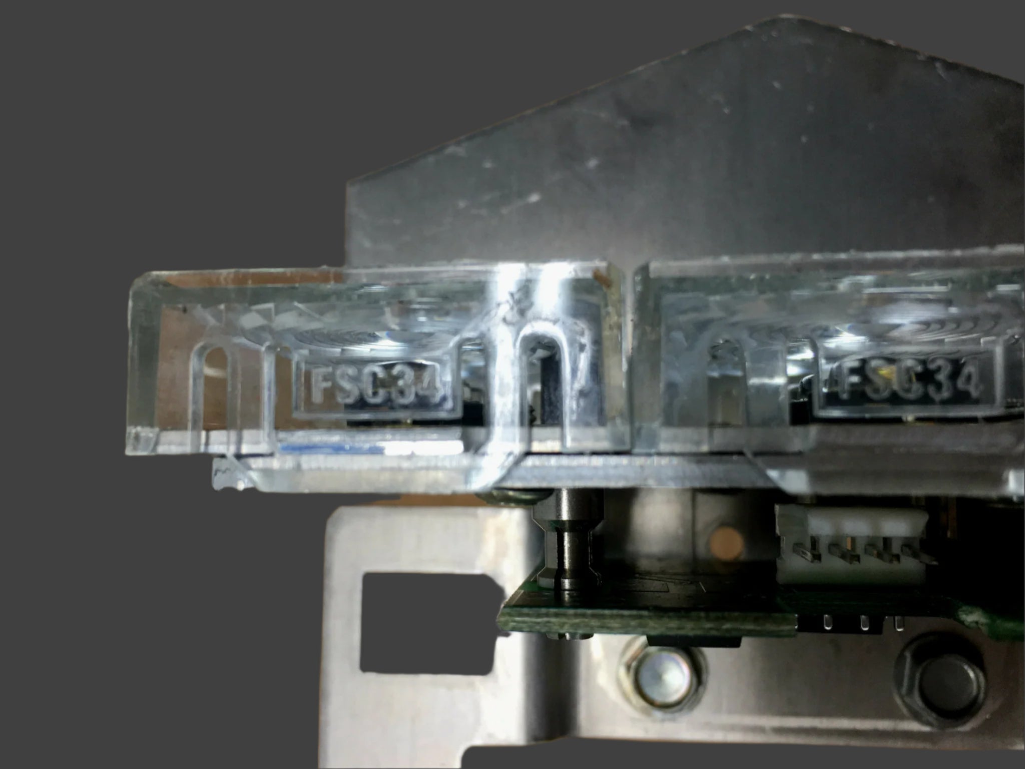 Federal Signal Vista Lightbar - Clip On RED LED Lower 4 Lamp