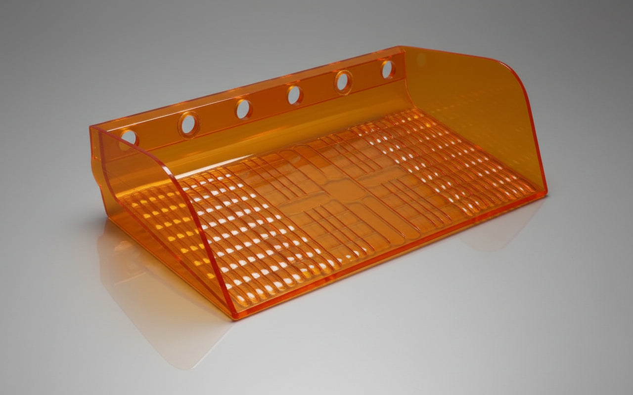 Code 3 MX7000 Lightbar - Lower Amber Lens Filter - 6 Hole