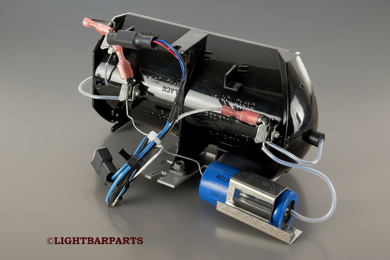 Code 3 XS8000 Intensity Lightbar - RARE Internal Strobe Light Assembly