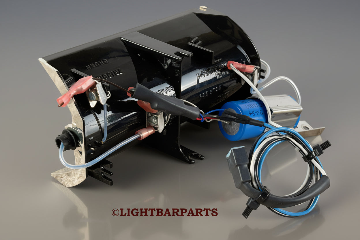 Code 3 XS8000 Intensity Lightbar - RARE Internal Strobe Light Assembly