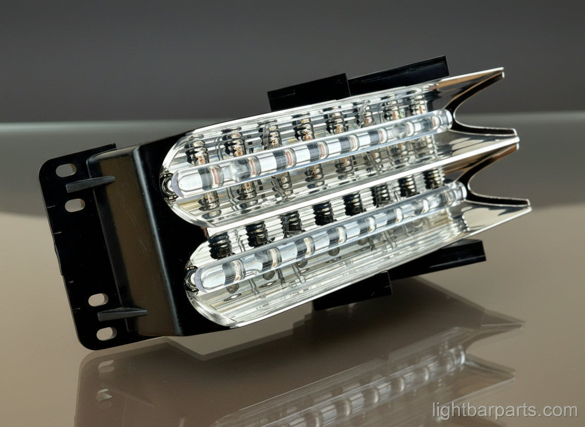 Whelen Ultra Freedom Lightbar - Red/Red 9 x 9 LIN18 Corner Extended LE