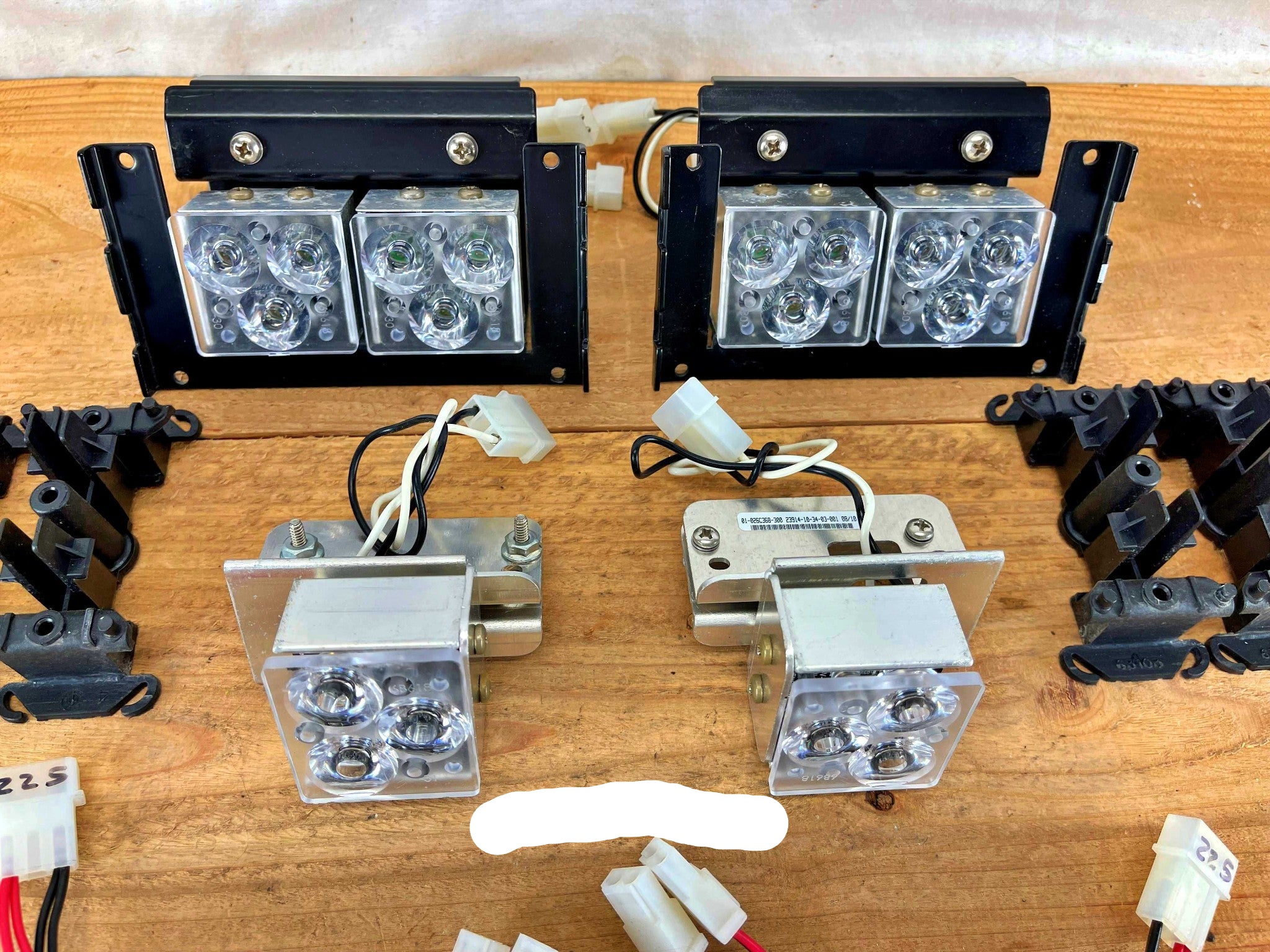 Whelen Freedom Lightbar - White LR11 Takedown and Alley Light Assembli