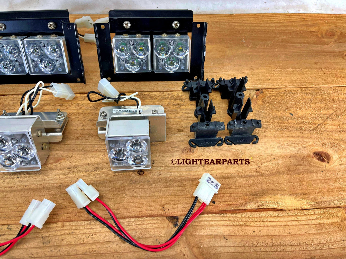 Whelen Freedom Lightbar - White LR11 Takedown and Alley Light Assembli
