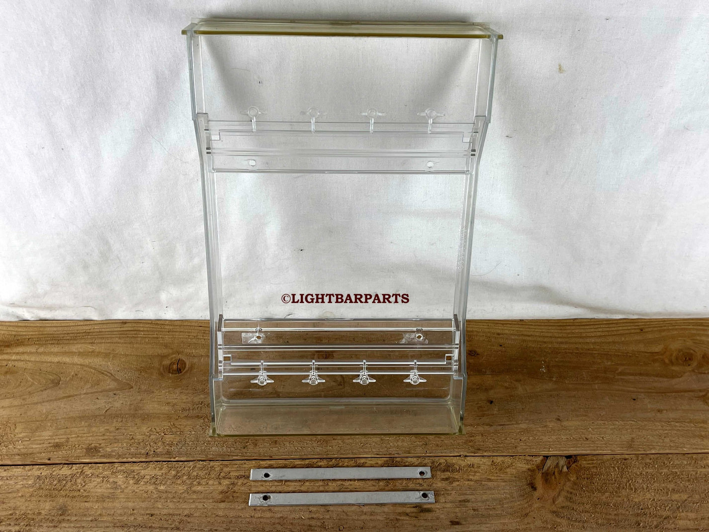 CODE 3 RX2700 Lightbar - 8" Wide - T5109X Lower Bottom Clear Base Cent