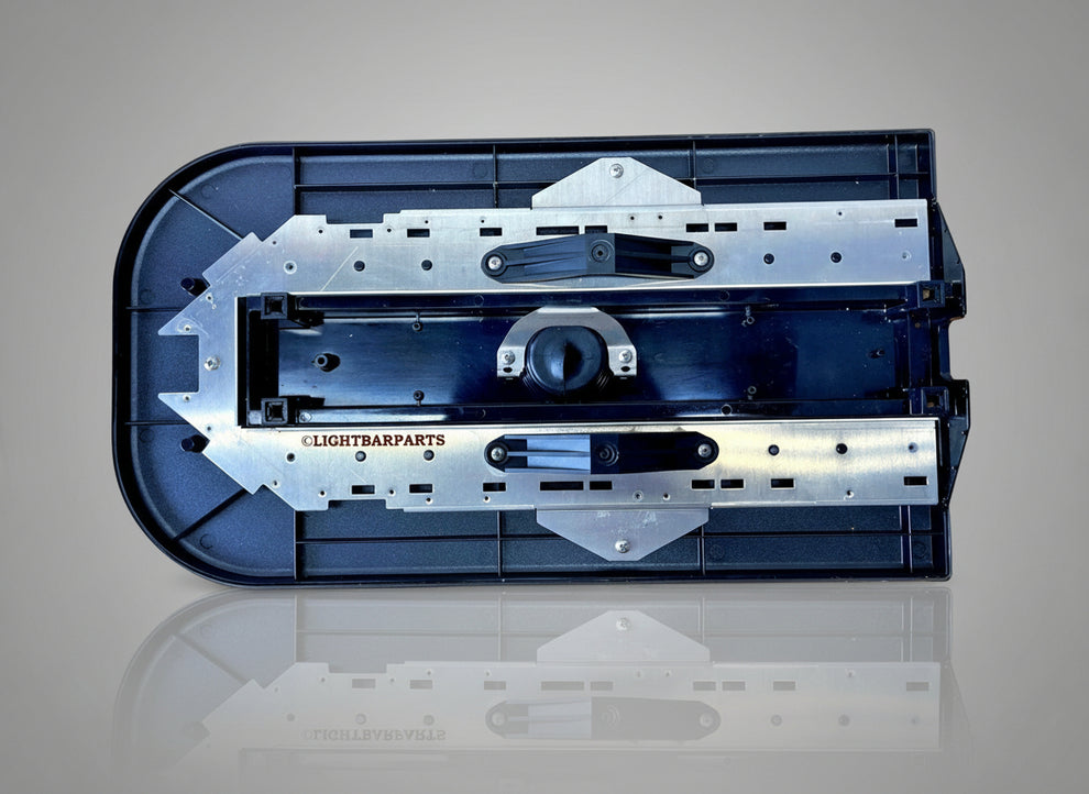 Whelen Justice Series Lightbar - End Base with Dome Brackets - P/N 846