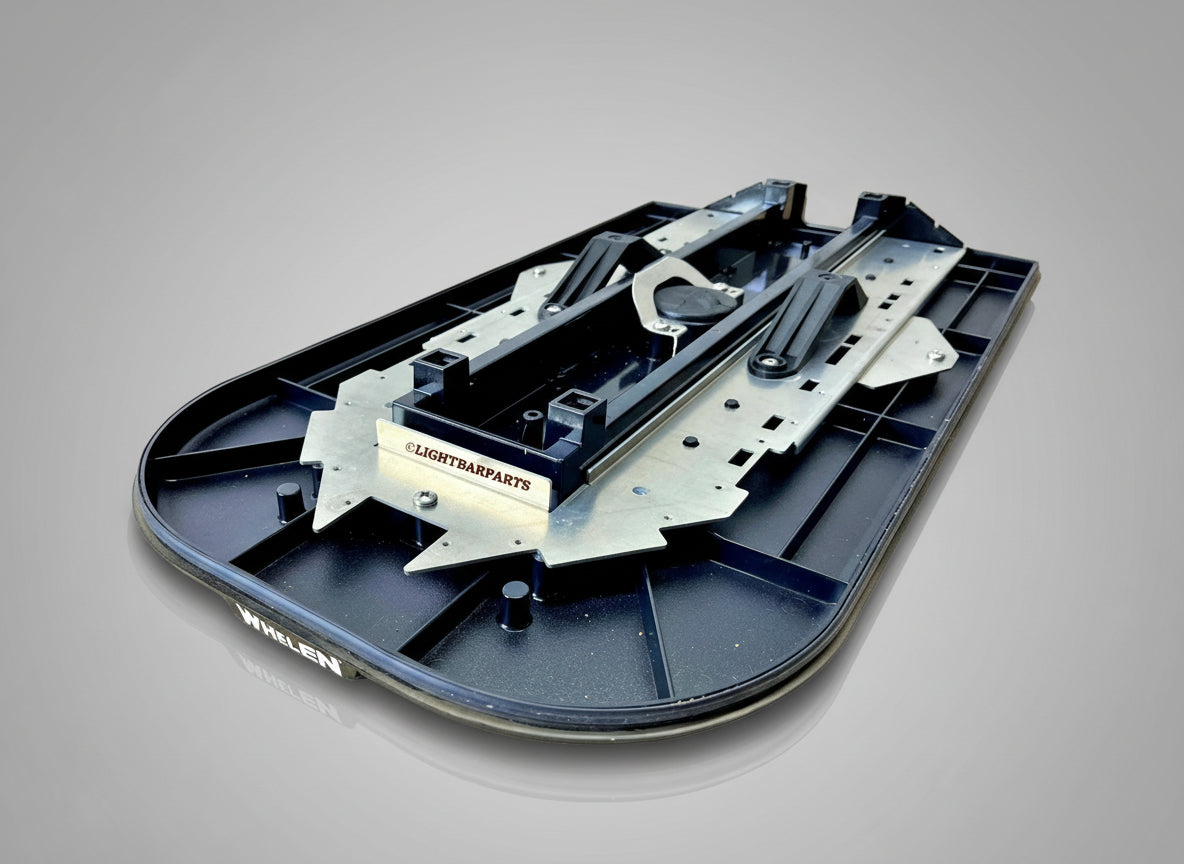 Whelen Justice Series Lightbar - End Base with Dome Brackets - P/N 846