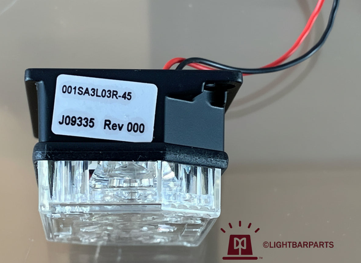 SoundOff LED3 Mini Light - Color Red - P/N: 001SA3L03R-45