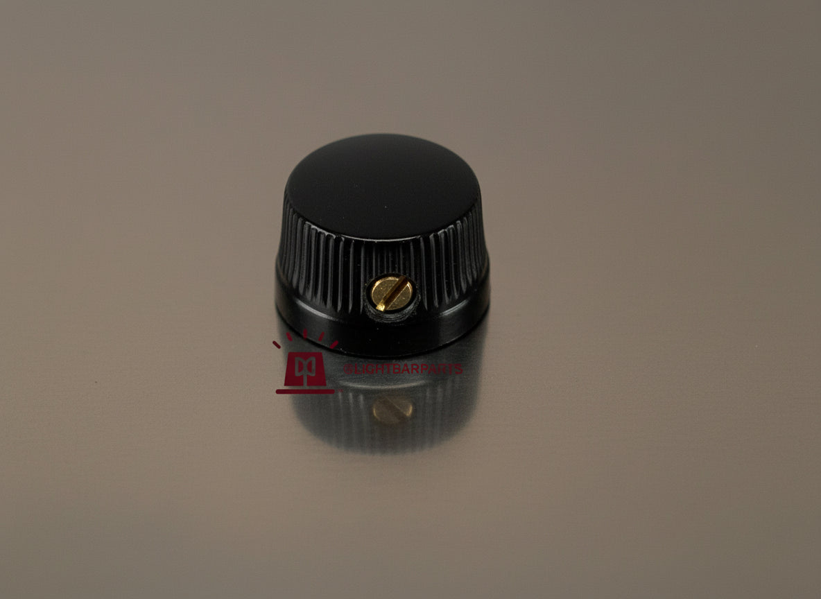 Federal Signal - On/Off - Gain Selector Knob - New with Brass Set Scre