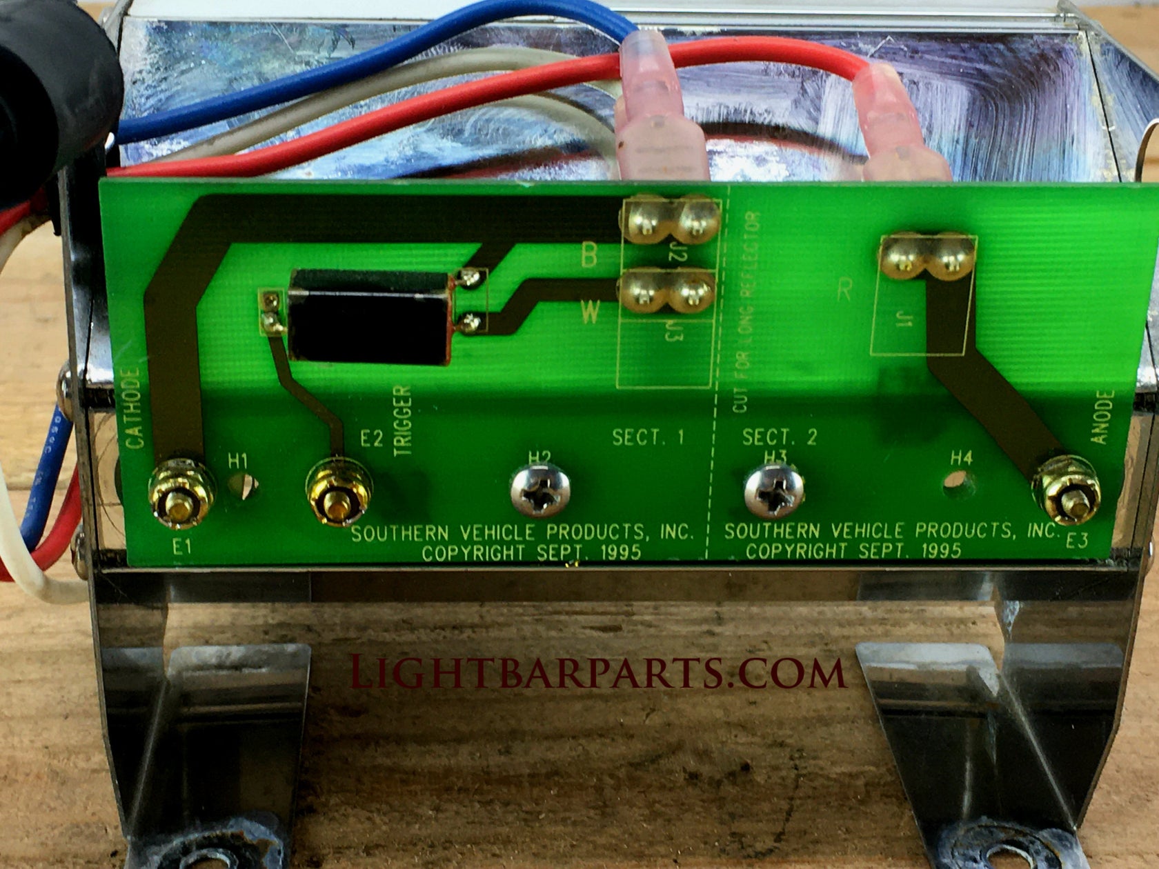 Vintage Southern VP SVP Lightbar - Rare Linear Strobe Light Assembly ...