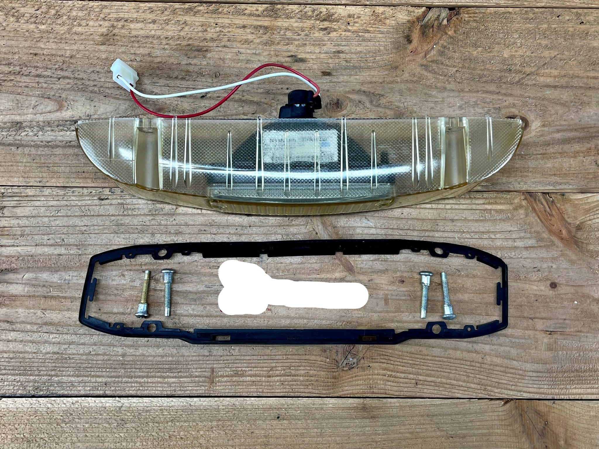 Whelen Liberty LFL - Clear End Cap and Prismatic Filter with Halogen A